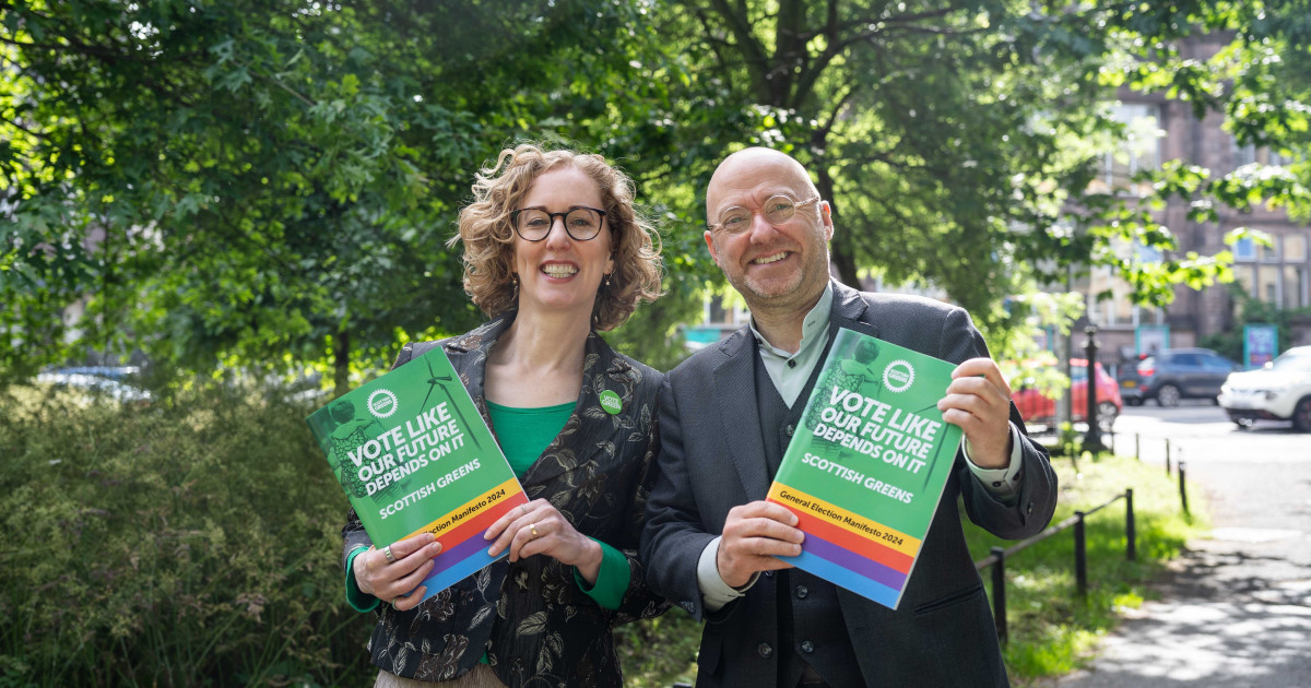 Lorna Slater manifesto launch speech general election 2024 - Scottish Greens